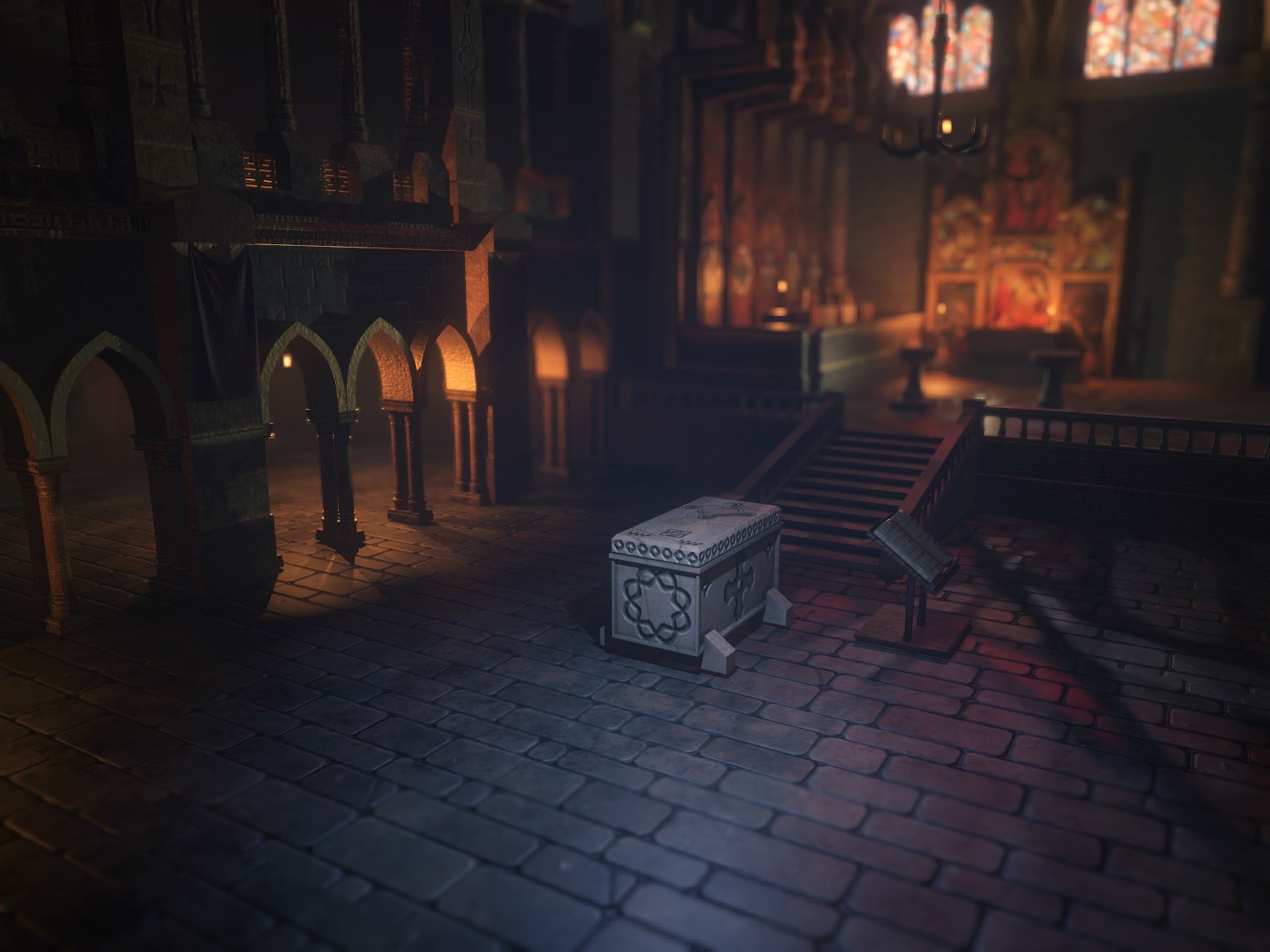 ArtStation - RPG Gothic Council Church