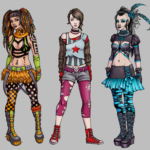 ArtStation - Bad Habit - character concepts