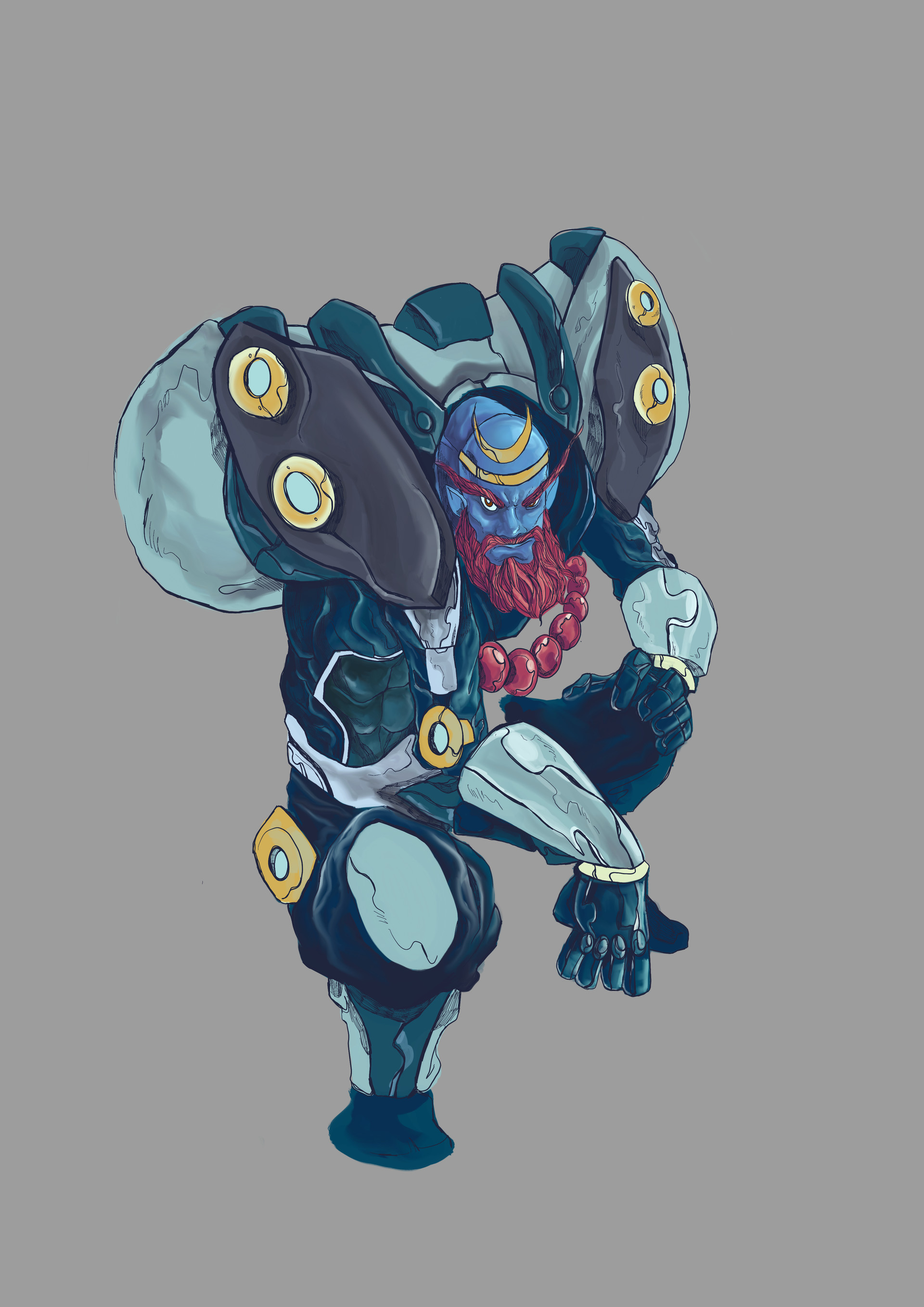 ArtStation - Sci-Fi Sha Wujing