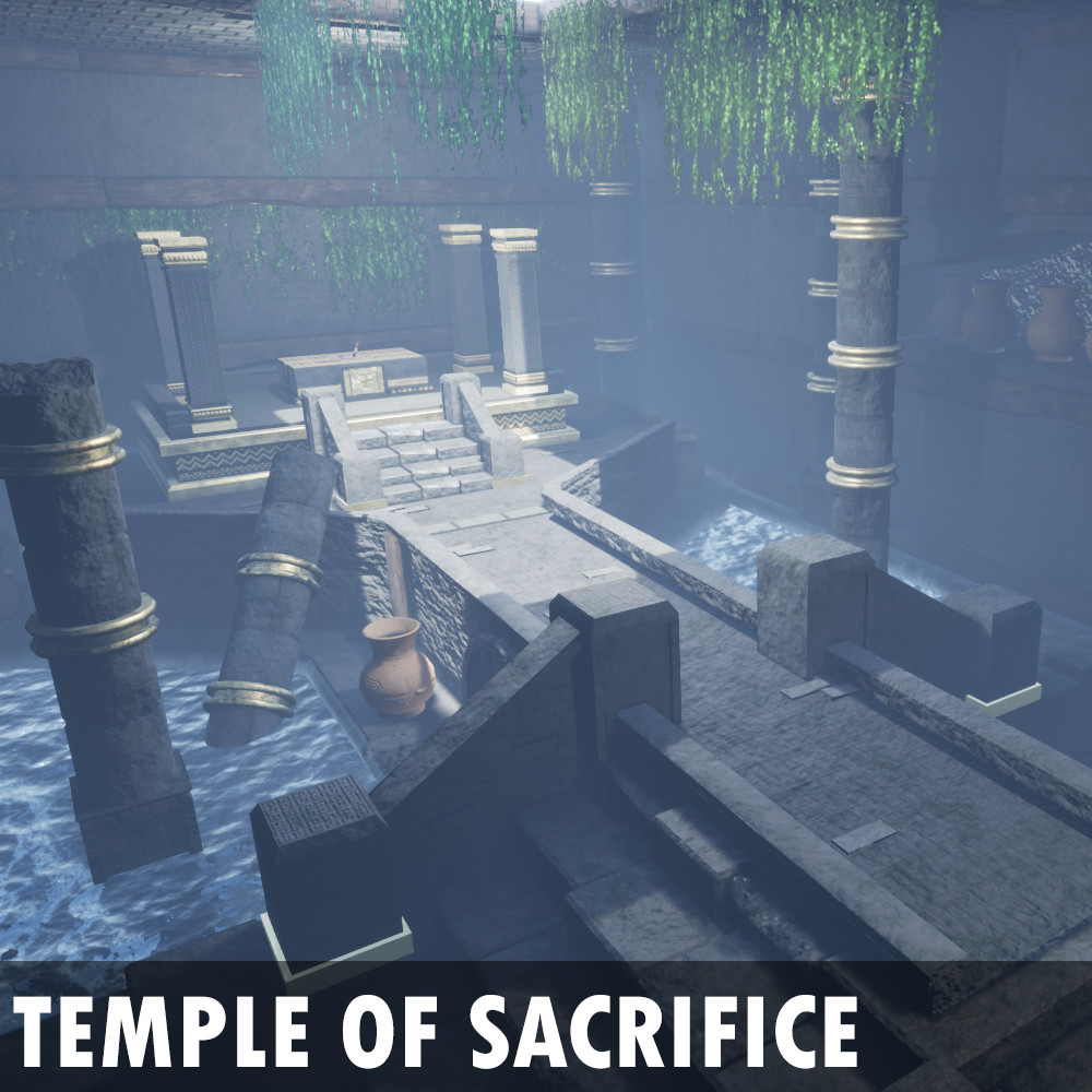 ArtStation - Temple of Sacrifice - 3D Environment