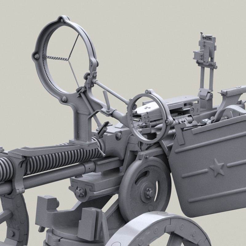 ArtStation - DShK and DShKM tripods