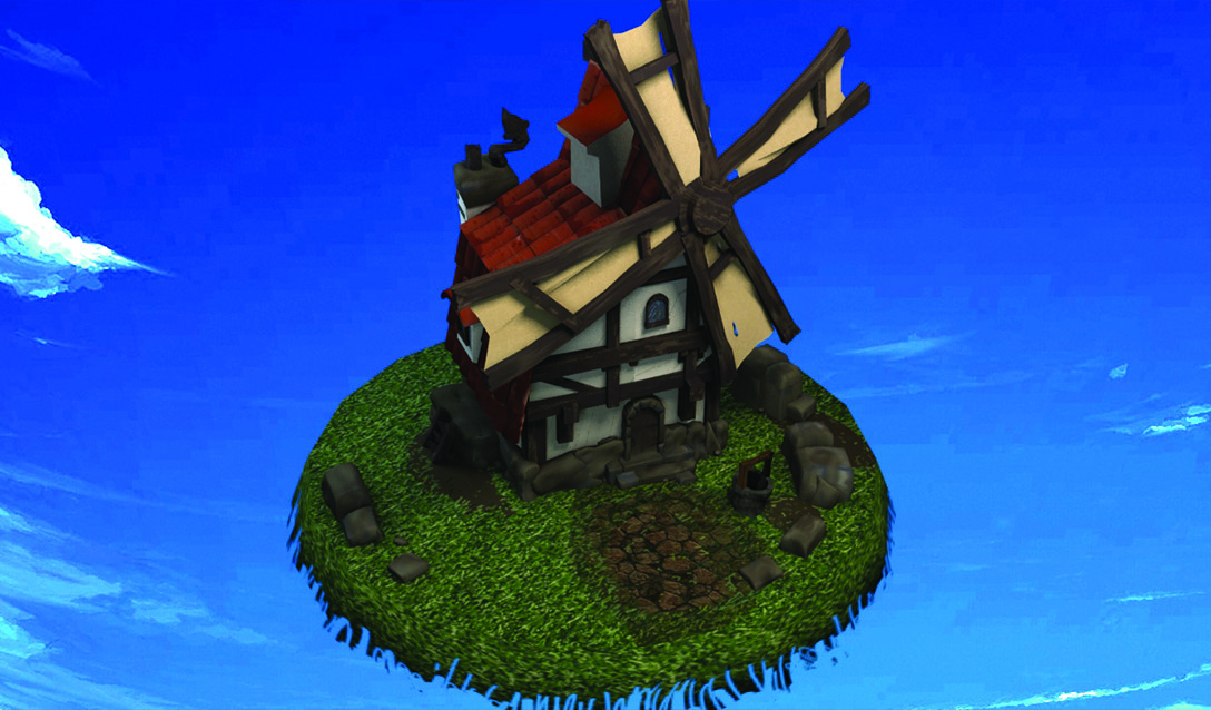 ArtStation - 3D windmill