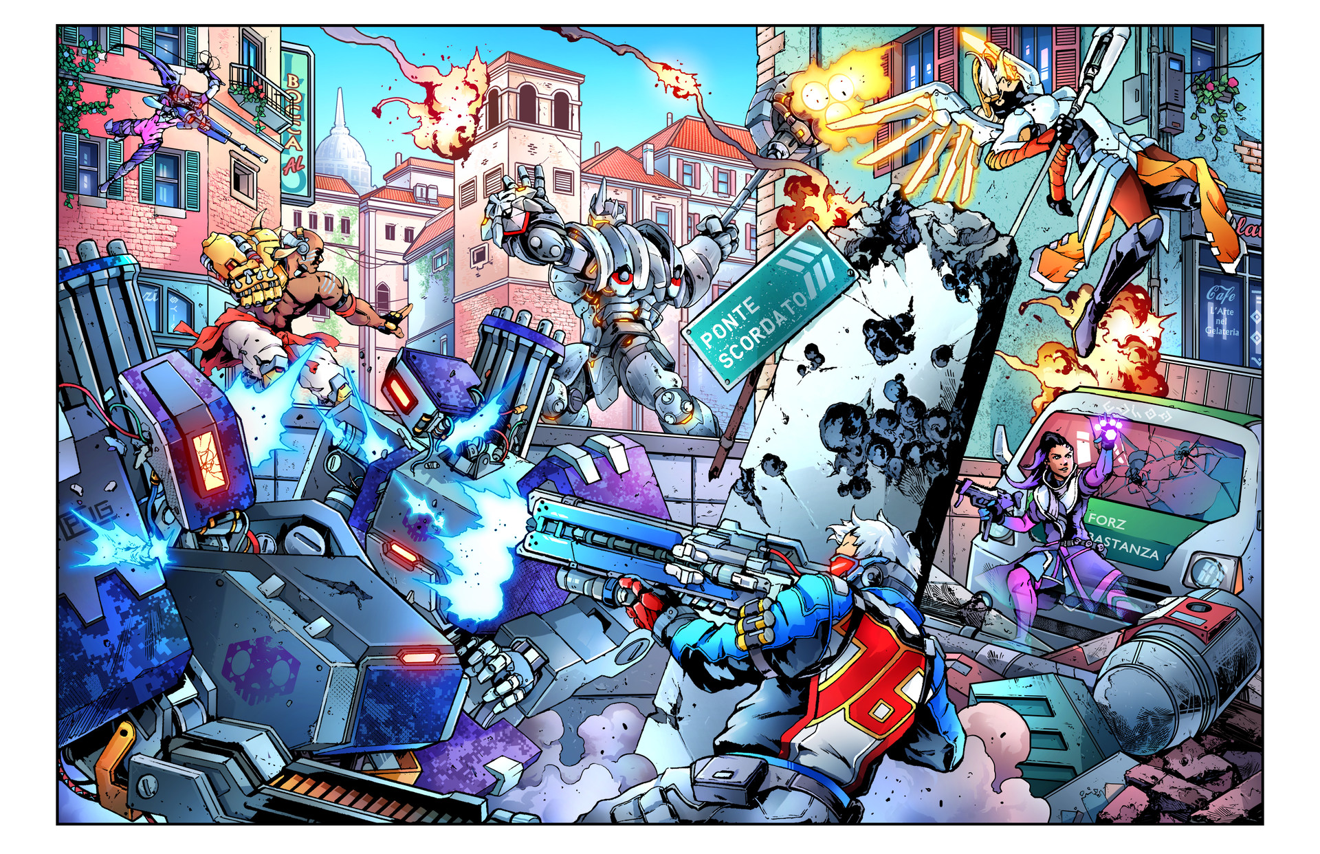 ArtStation - Overwatch, Rialto