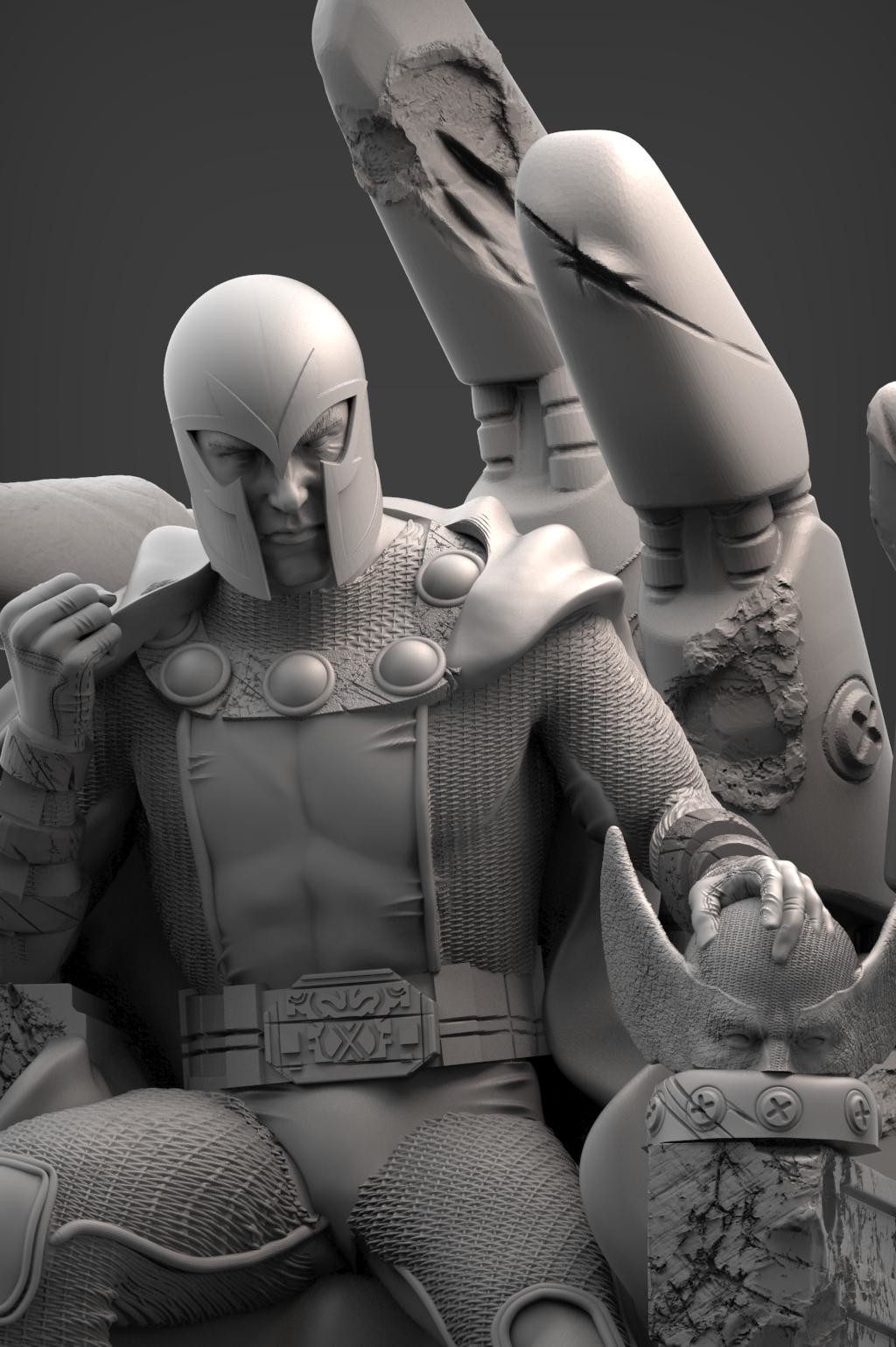ArtStation - Magneto for 3D print