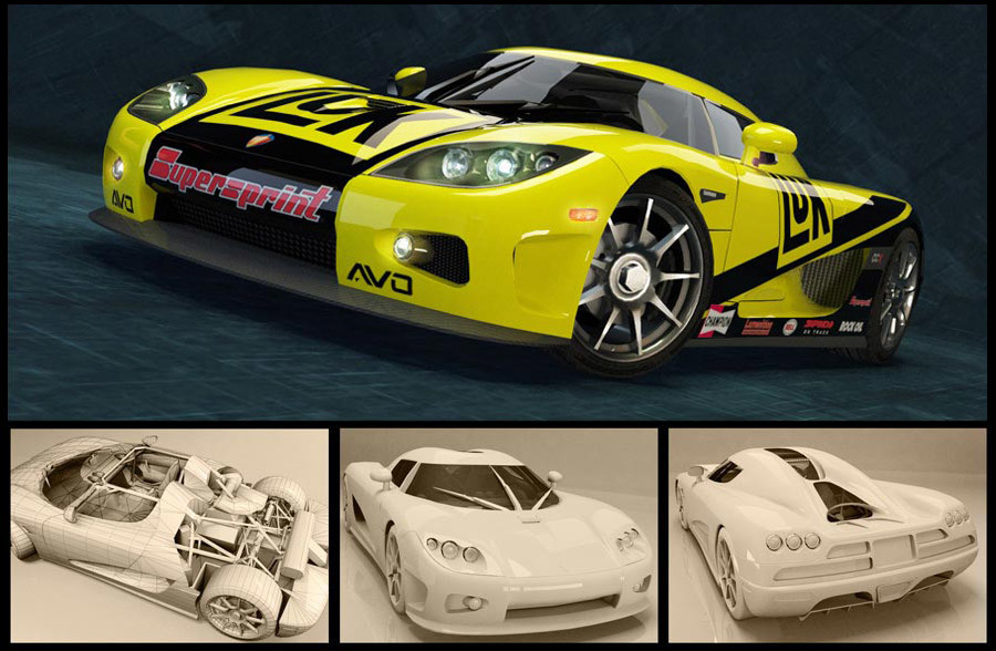 ArtStation - Koenigsegg CCX