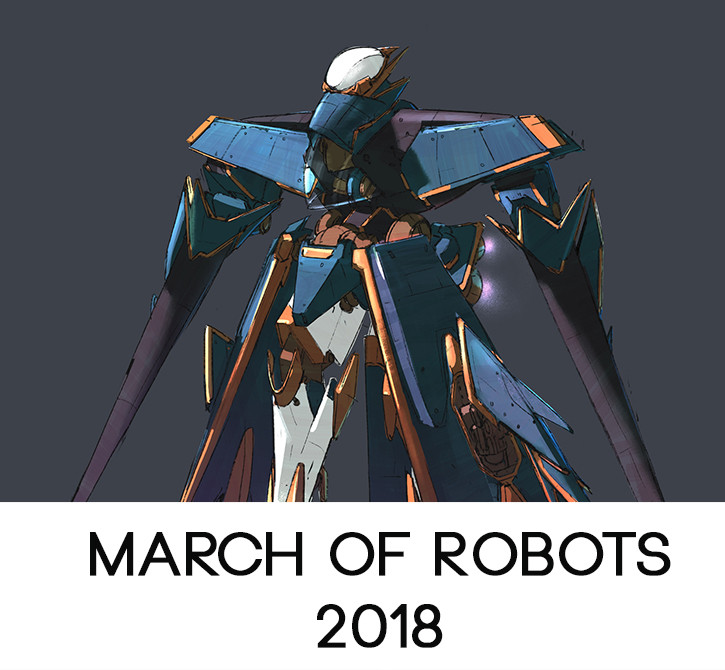 ArtStation - March of Robots 2018