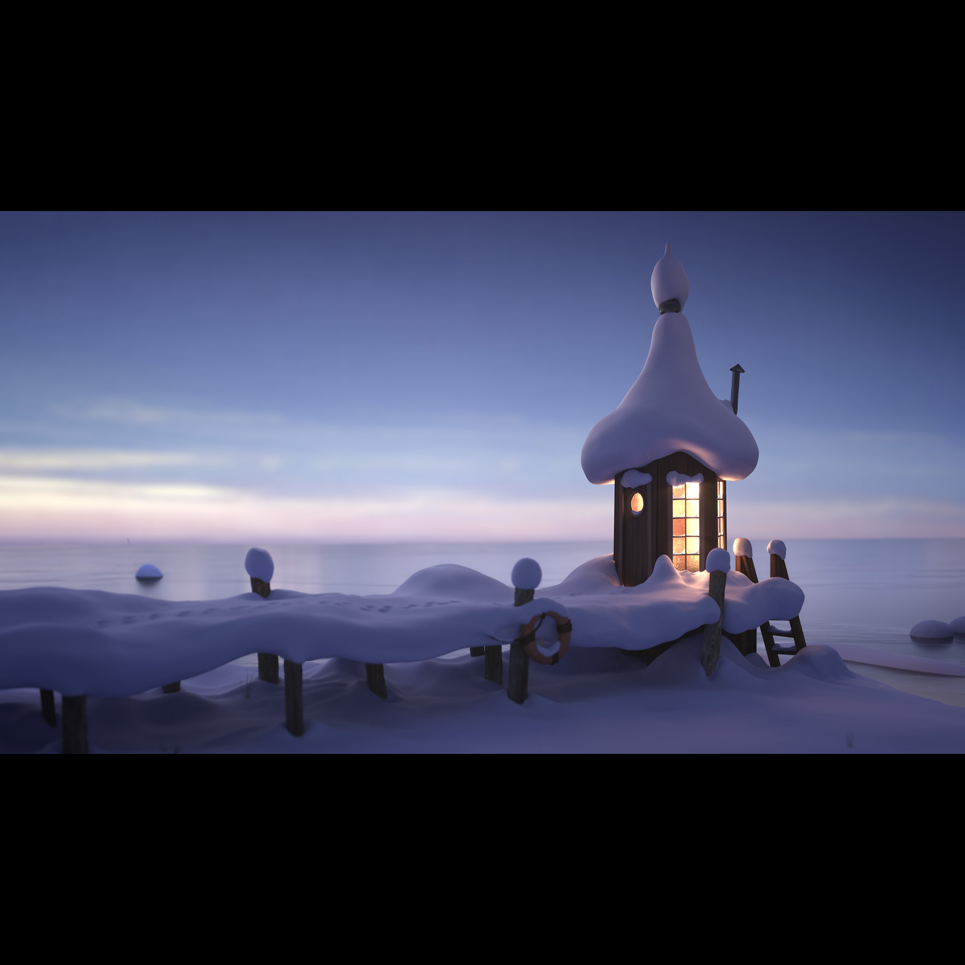 ArtStation - Moominland Midwinter