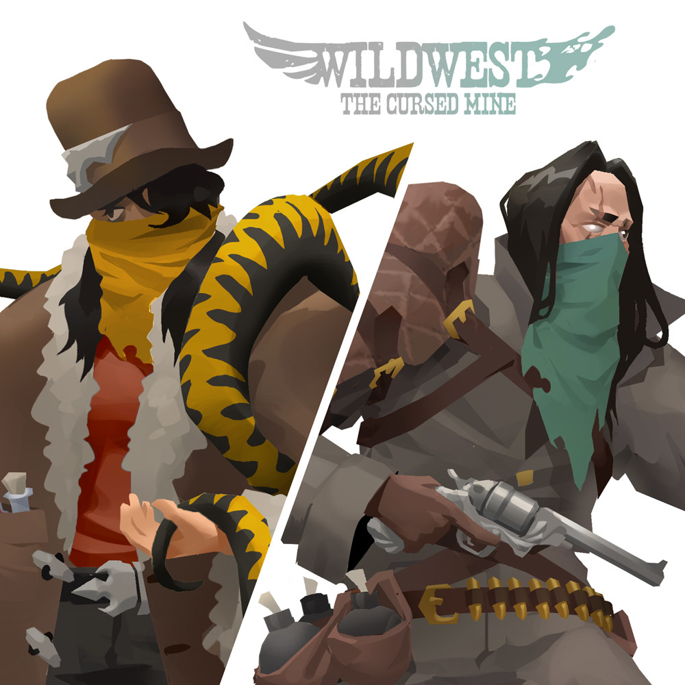 ArtStation - Wildwest Challenge - Outlaws