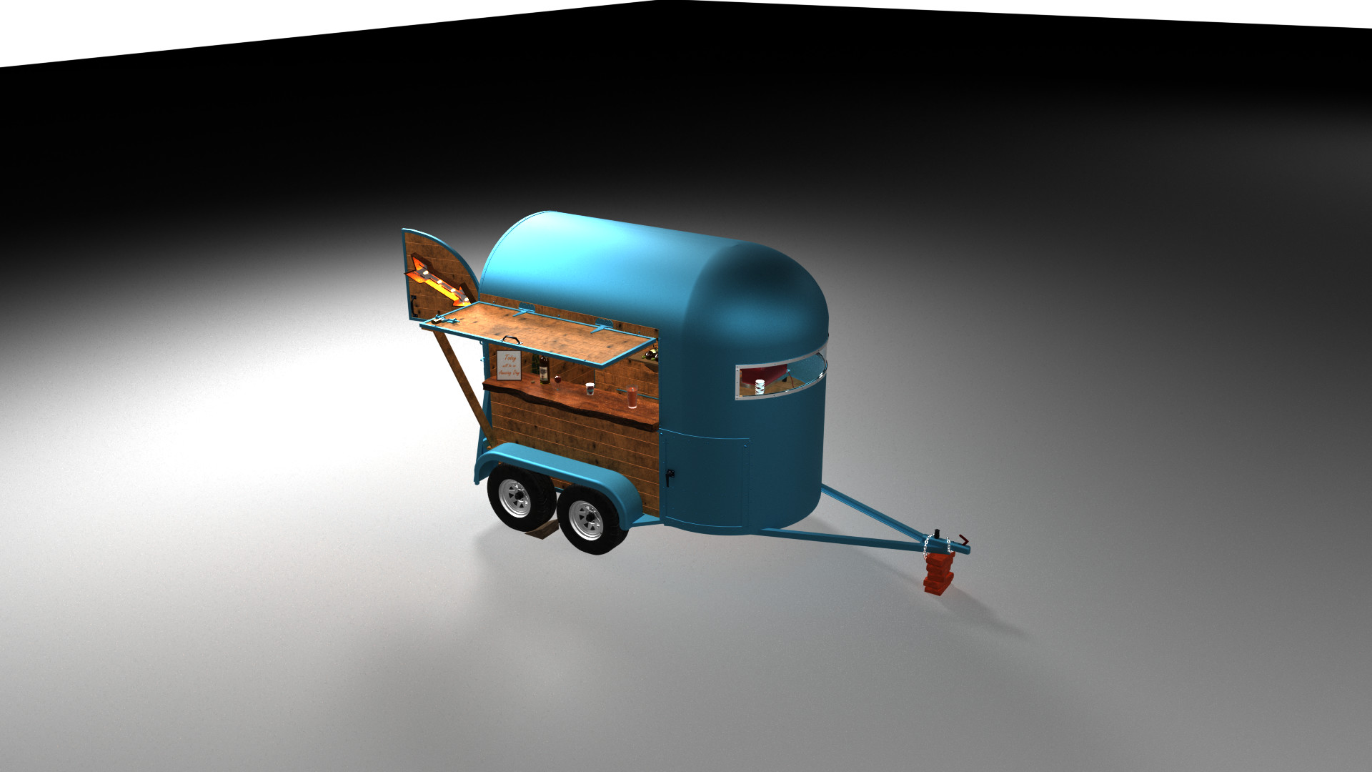 ArtStation - Mobile bar