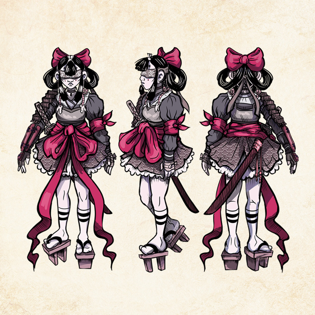 ArtStation - Youkai Hunter - Character and Environment designs