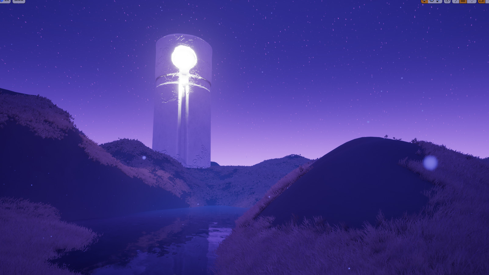 ArtStation - MOONLIGHT Tower