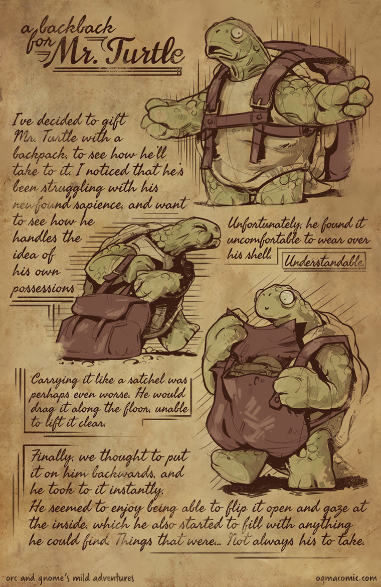 ArtStation - The Struggles of Mr. Turtle the Tortoise