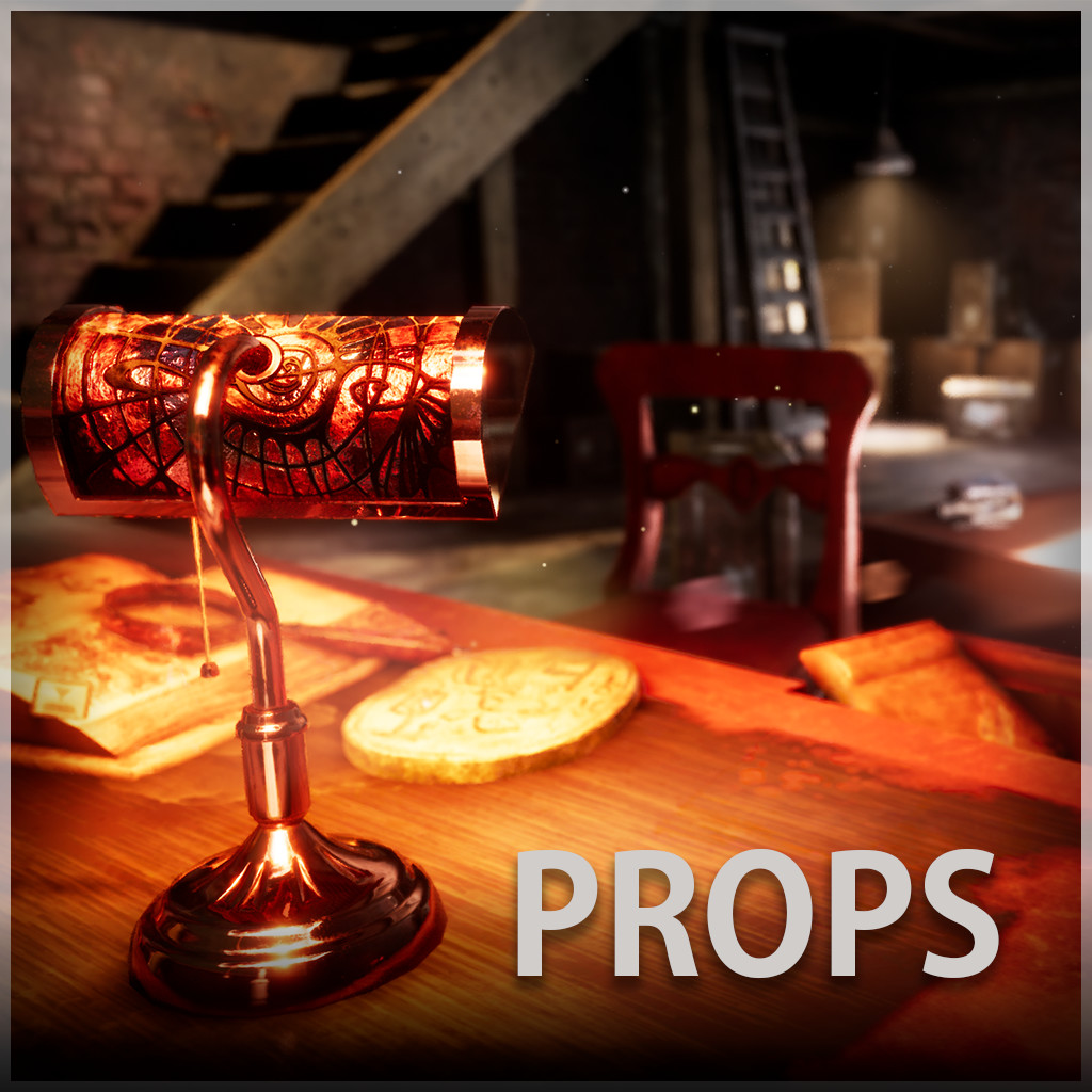 ArtStation - Explorer's Basement - Props