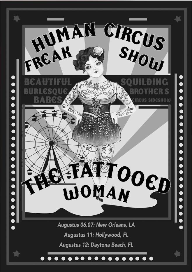 ArtStation - Human Circus Freak Show