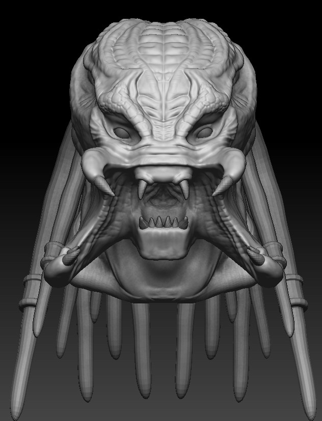 ArtStation - Brserker predator bust