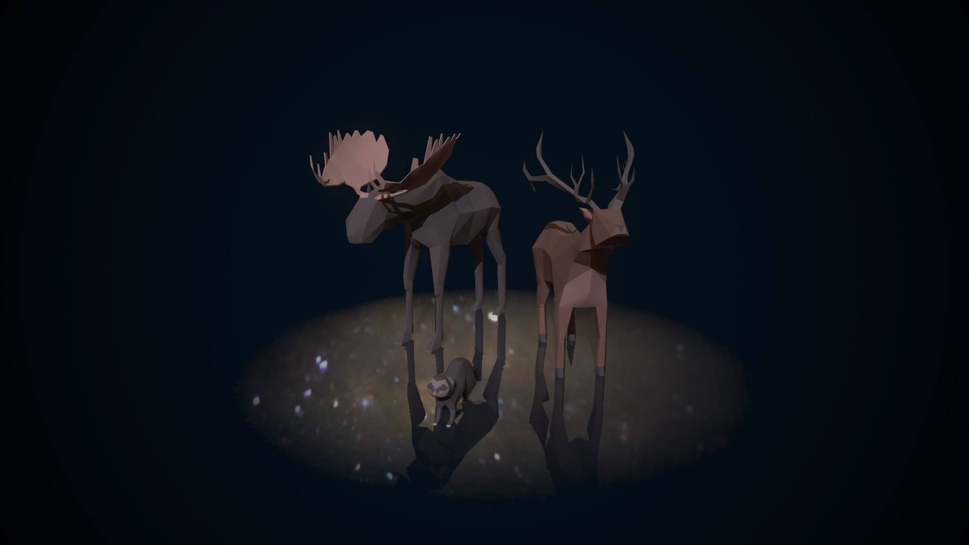 ArtStation - Low-Poly Animals