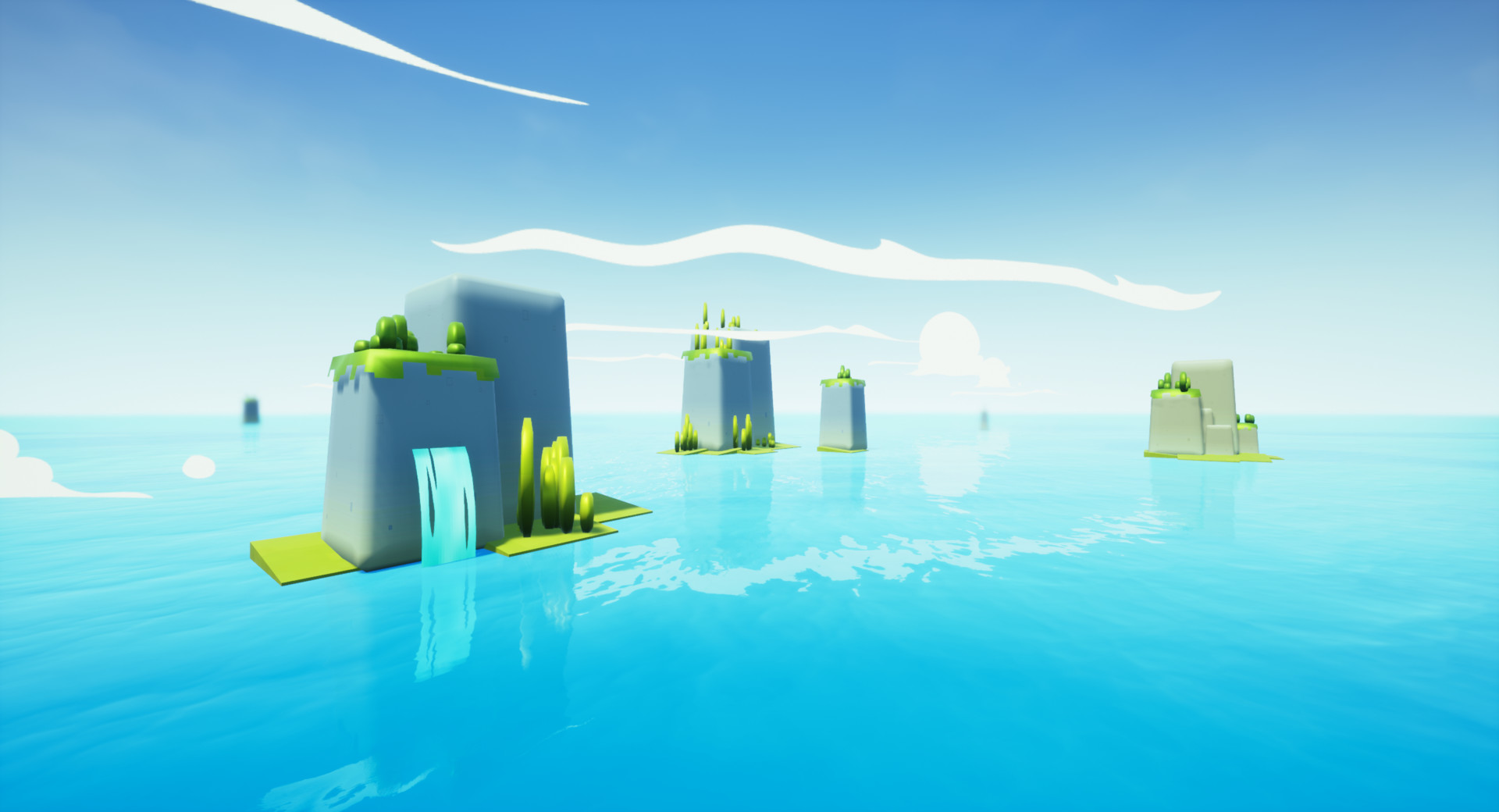 ArtStation - Stylized Sea World