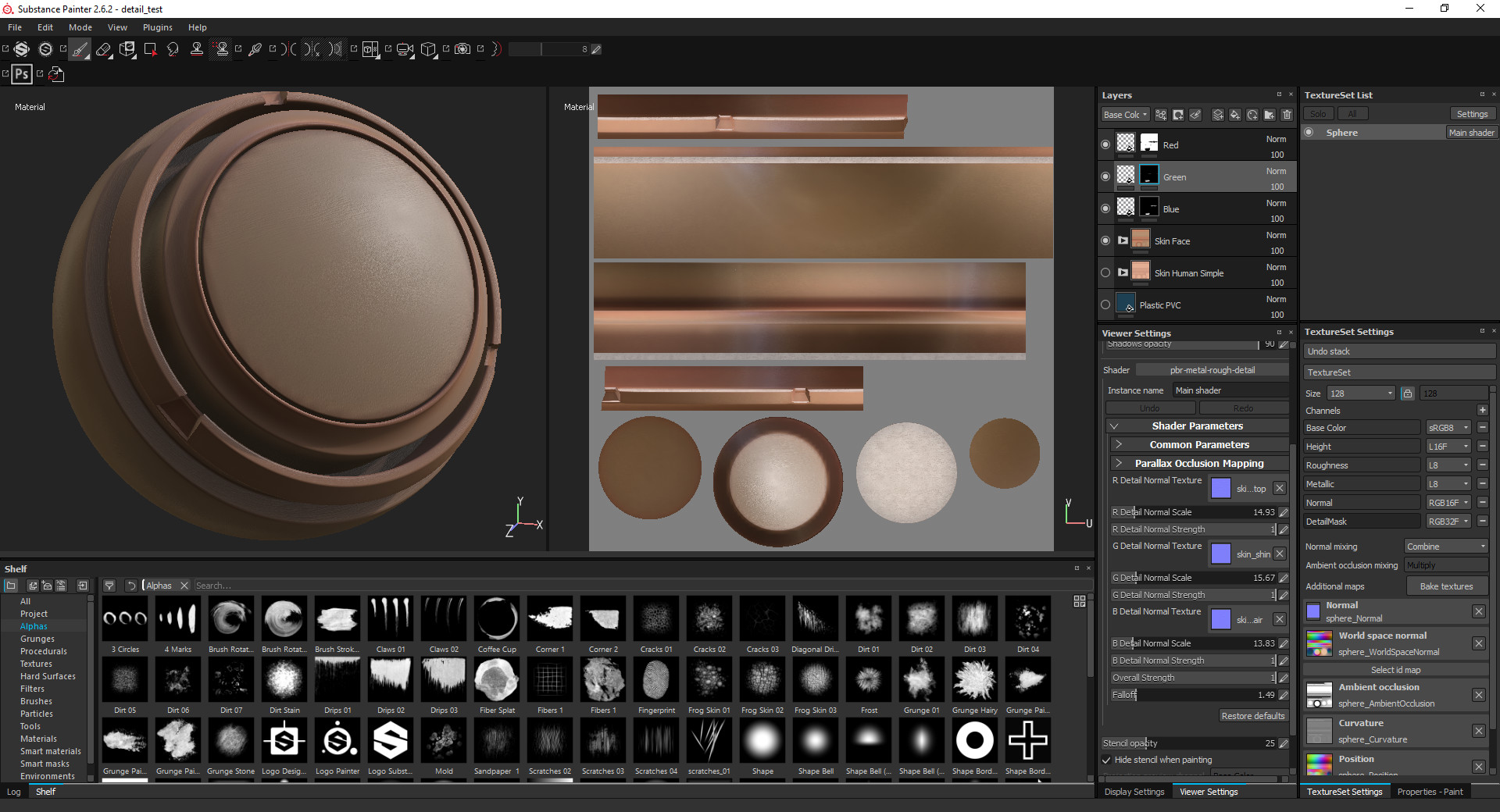 ArtStation - Substance Painter Detail Shader