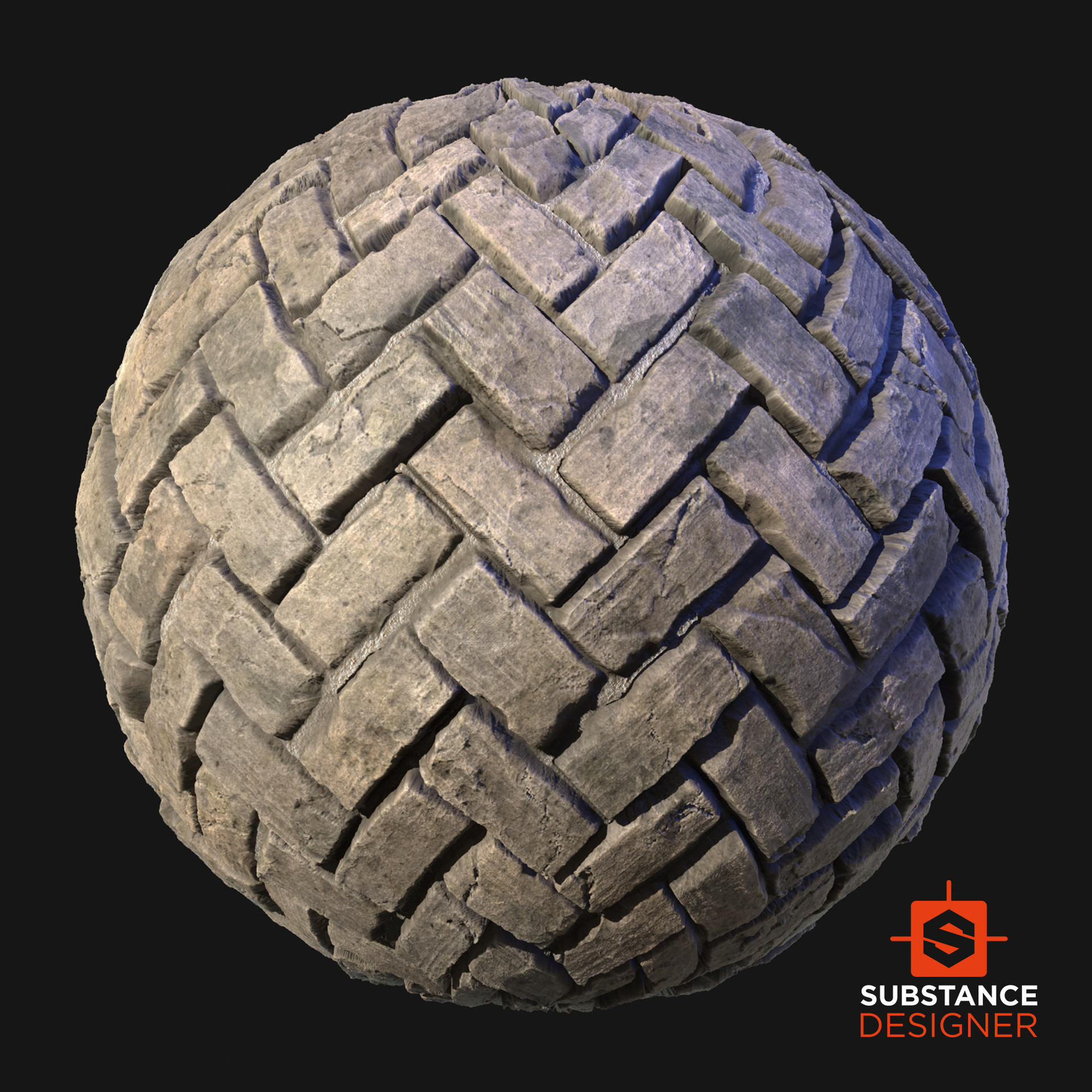 ArtStation - Sandstone Bricks