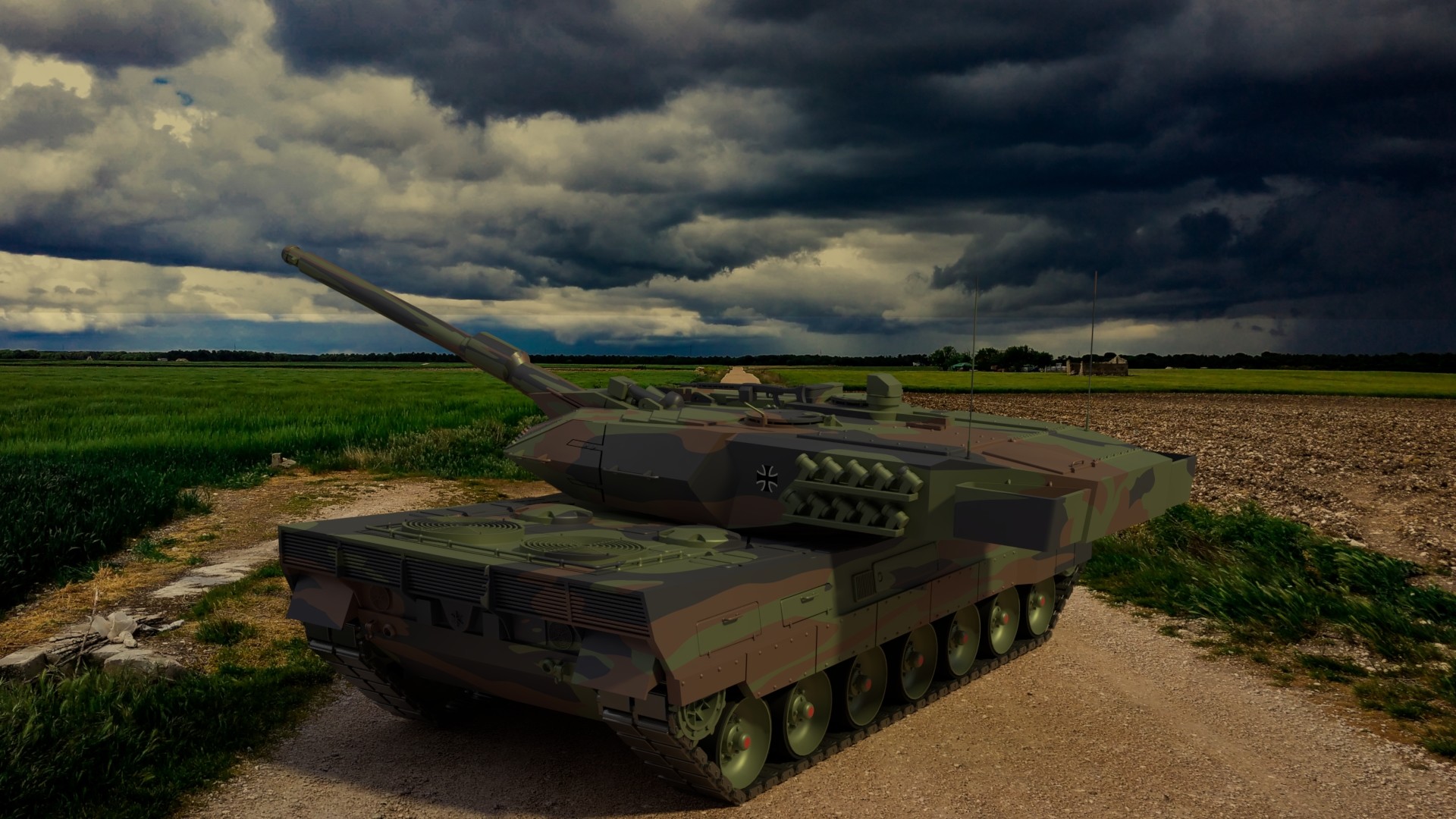 ArtStation - Leopard 2 Main Battle Tank