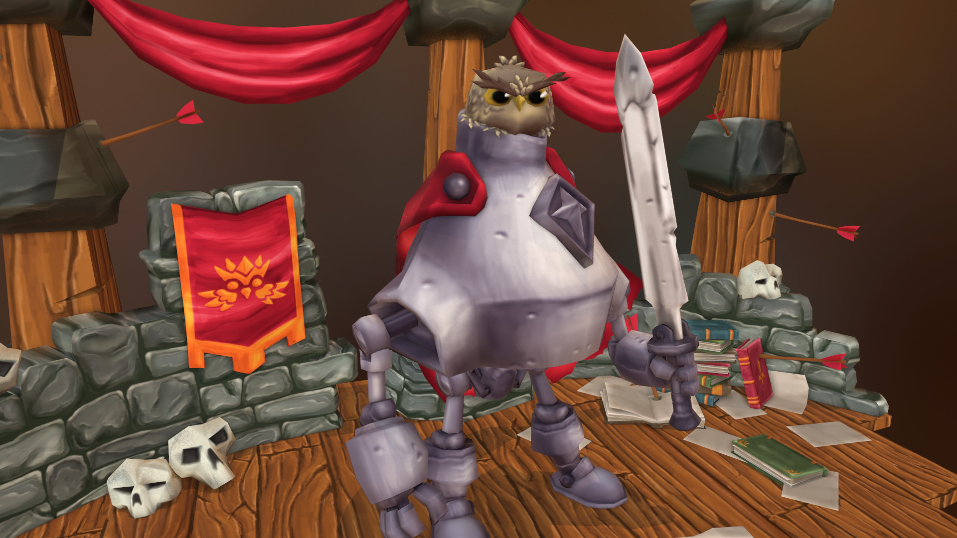 ArtStation - Knight Owl