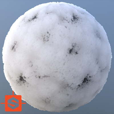 ArtStation - Melting snow material