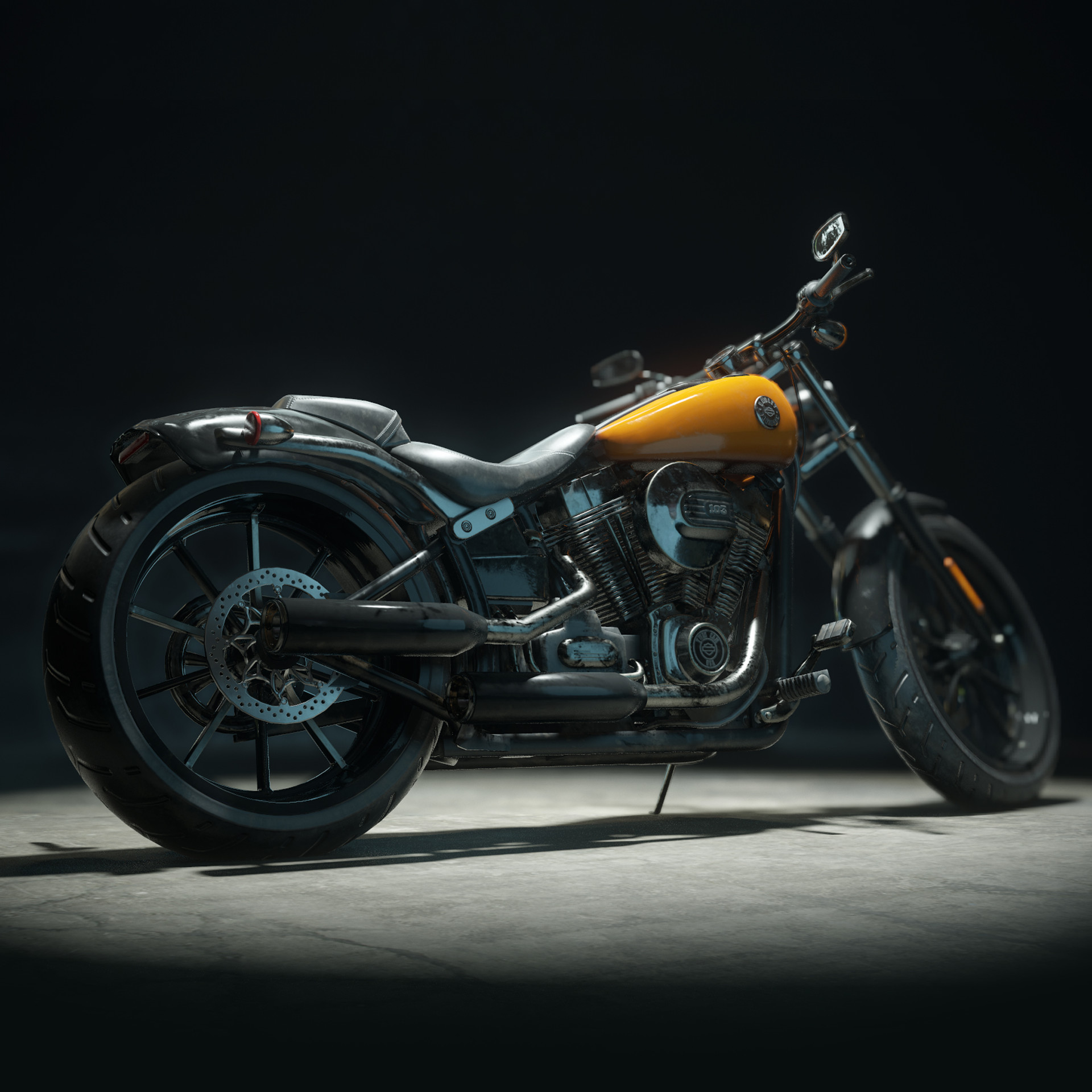 ArtStation - Harley Davidson Breakout