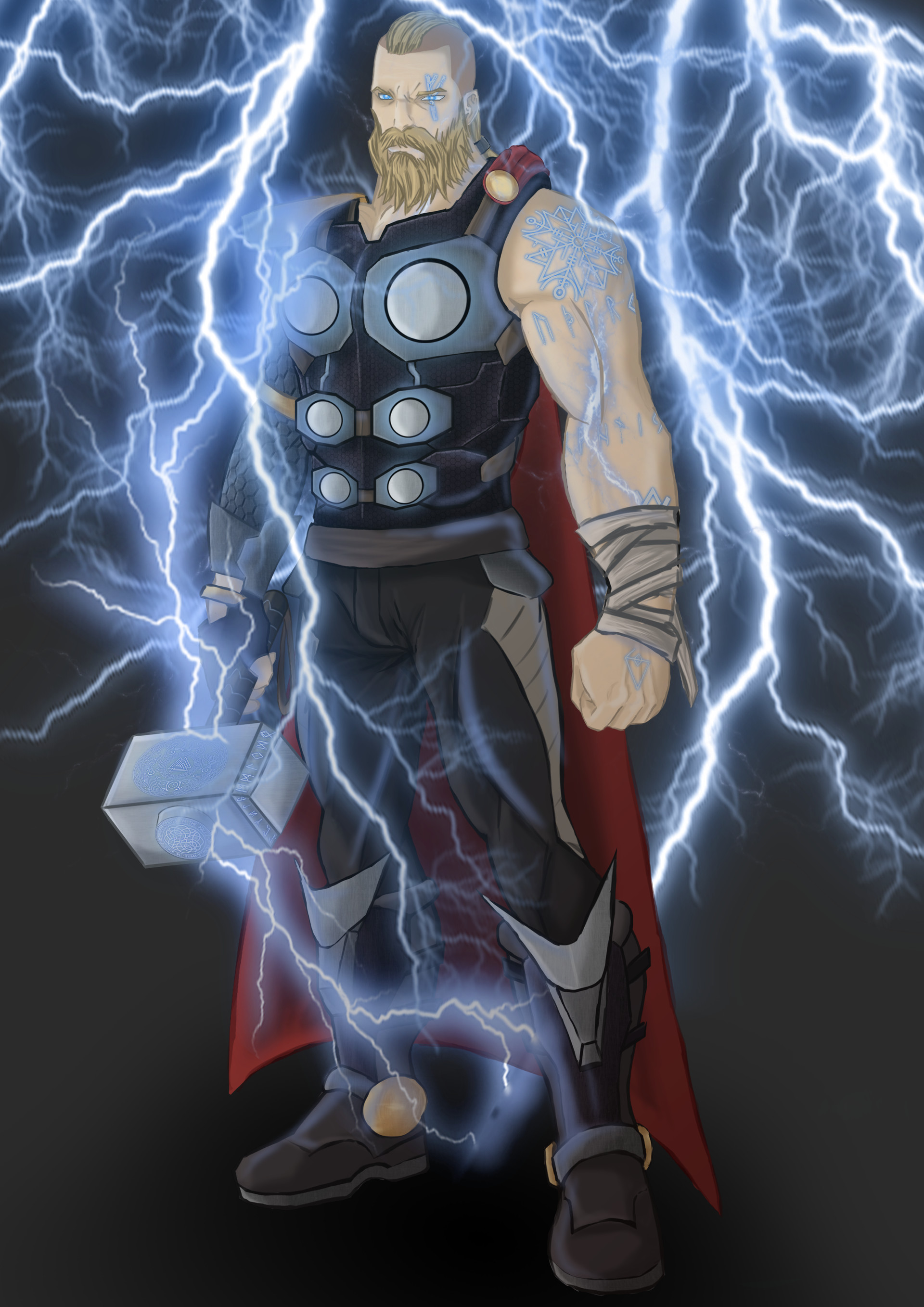 ArtStation - Thor Concept art