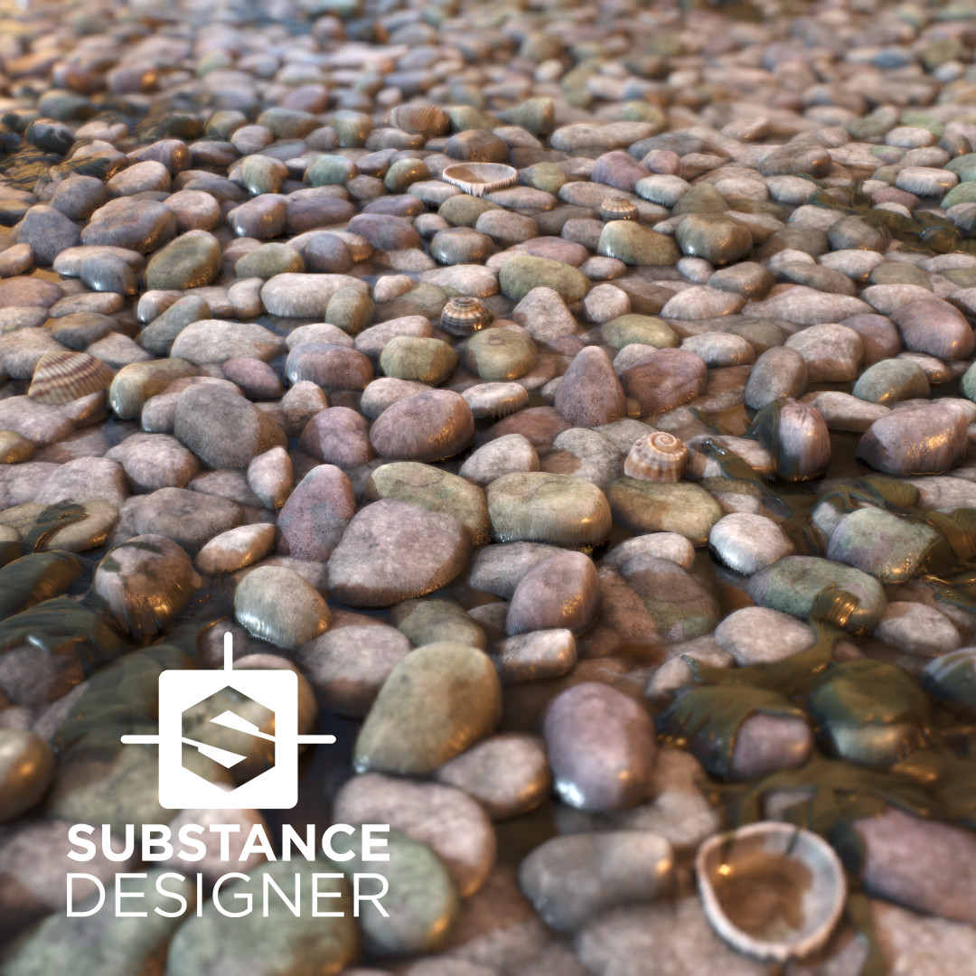 ArtStation - Pebble Beach