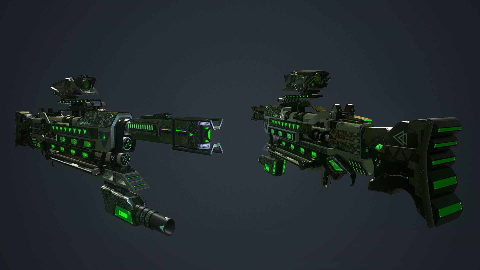 ArtStation - Modular Weapon Sci-Fi