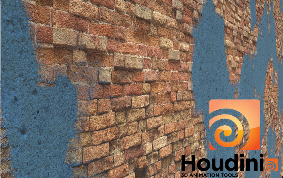 ArtStation - Houdini Procedural Wall Matariel With Matariel VEX Builder