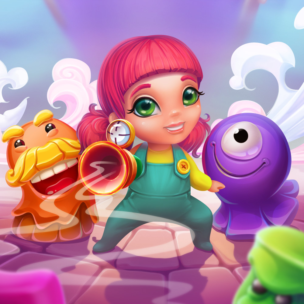 ArtStation - Game Art for Match 3