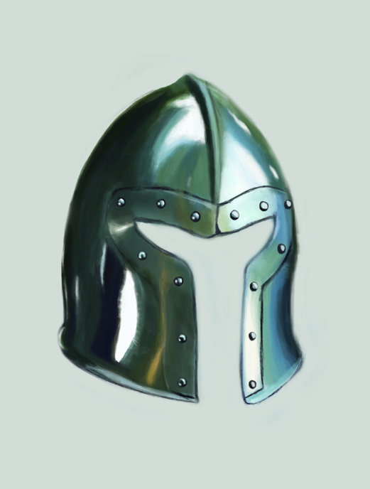 ArtStation - 2d Helmet