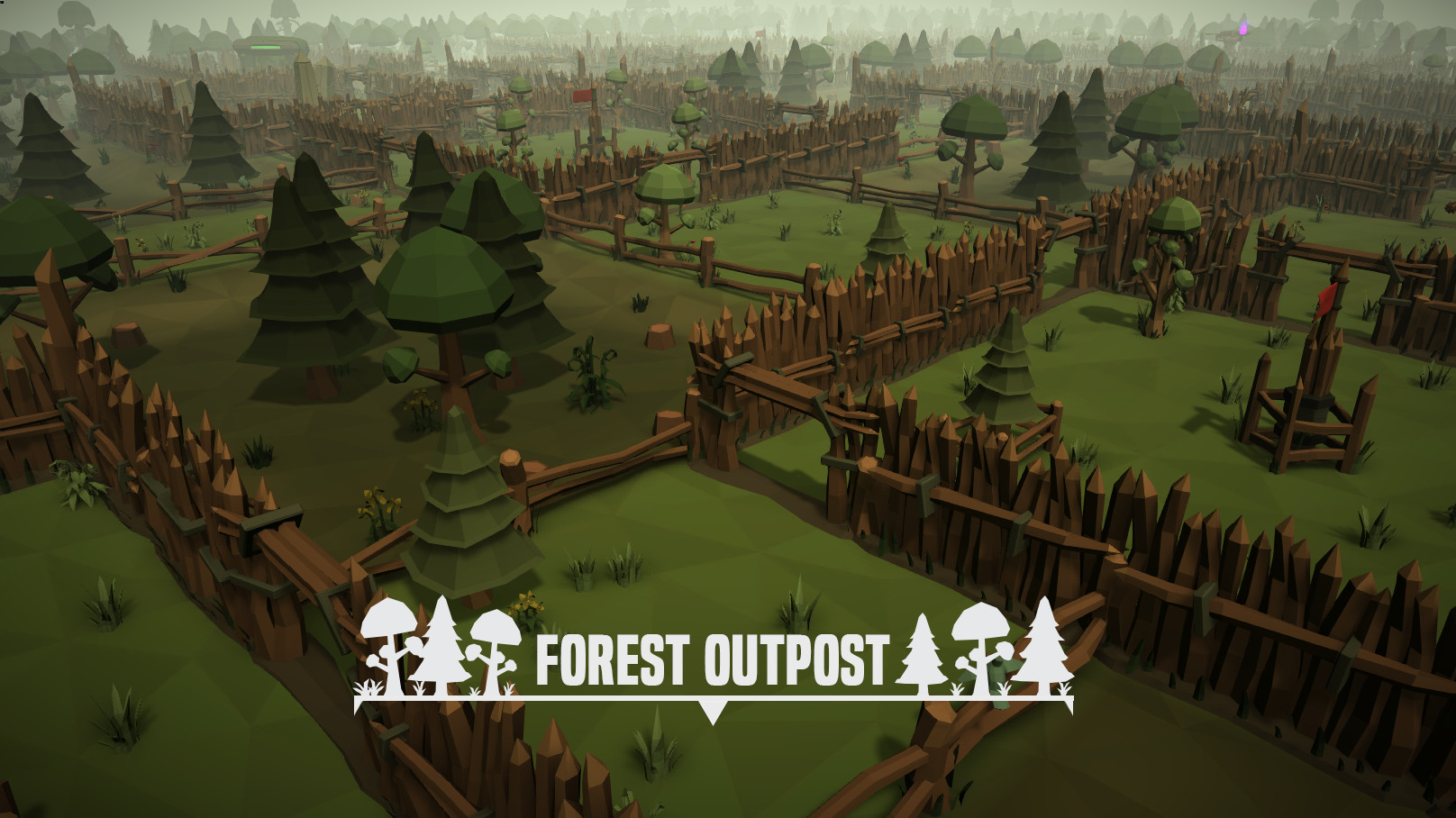 ArtStation - Forest Outpost