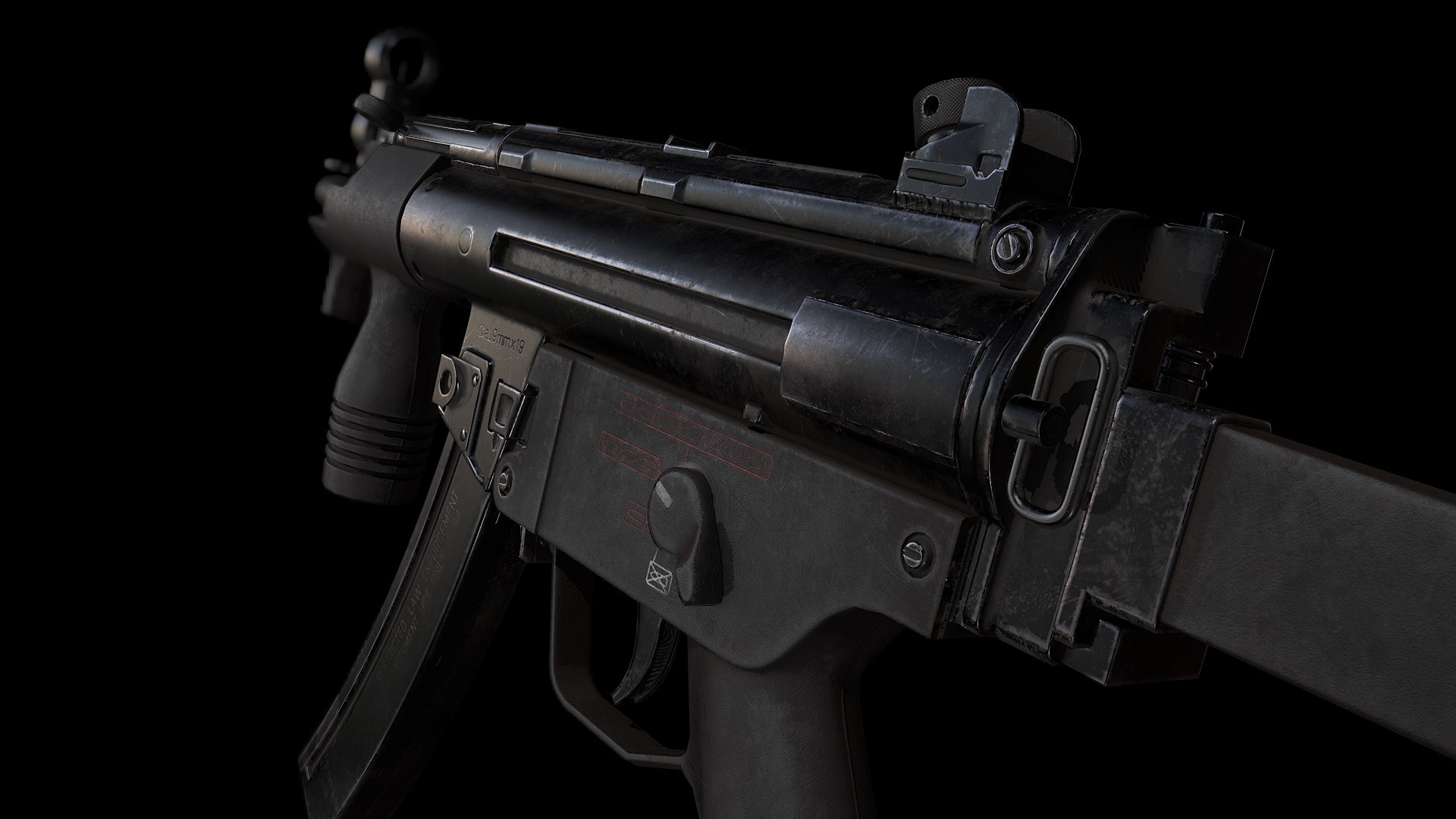 ArtStation - MP5 Re-textured