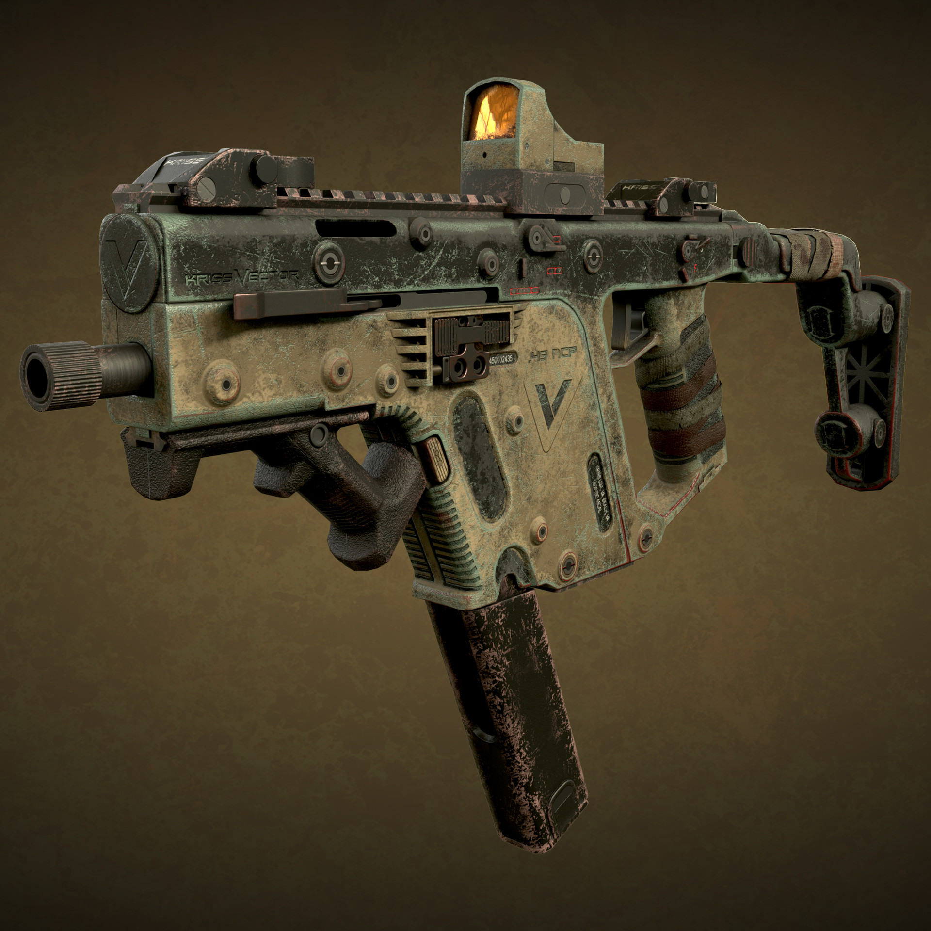 ArtStation - Post-Apocalyptic Kriss Vector