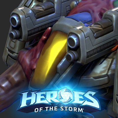 ArtStation - Heroes of the Storm - Infested Goliath Mercenary