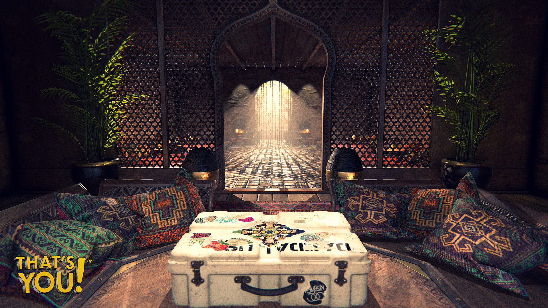 ArtStation - That's You "Home Screen" Scene