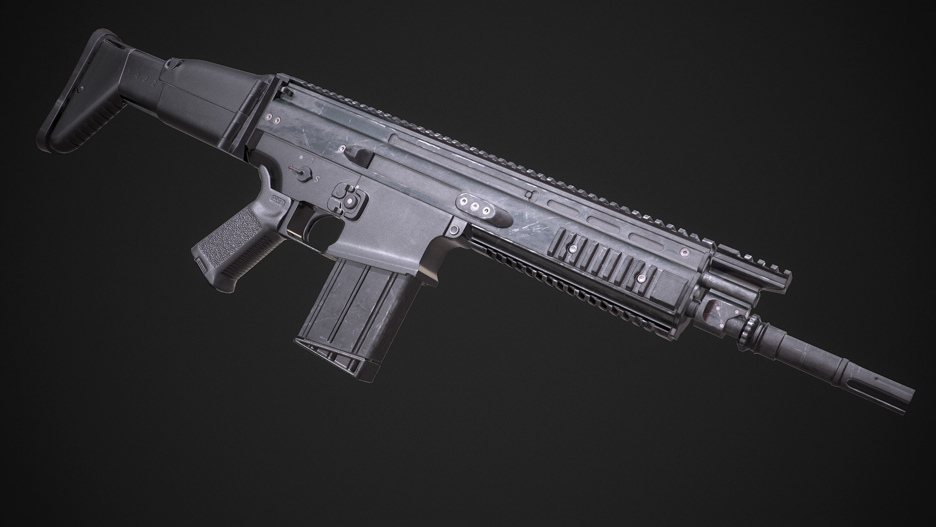 ArtStation - SCAR-H