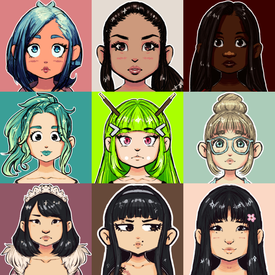 ArtStation - OC chibis