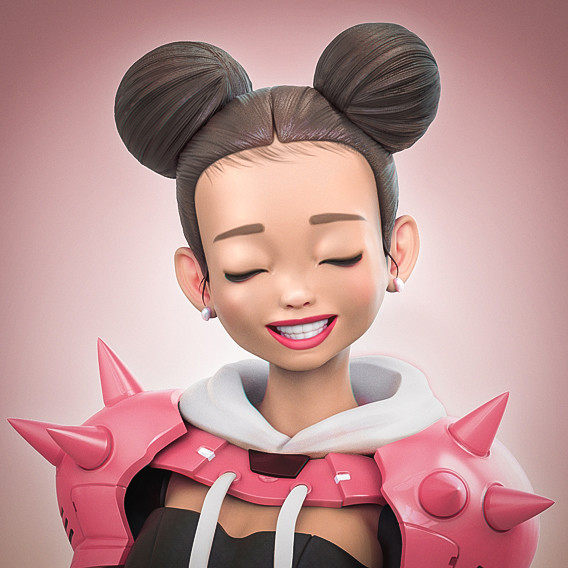 ArtStation - Miji Lee's Pink Attack