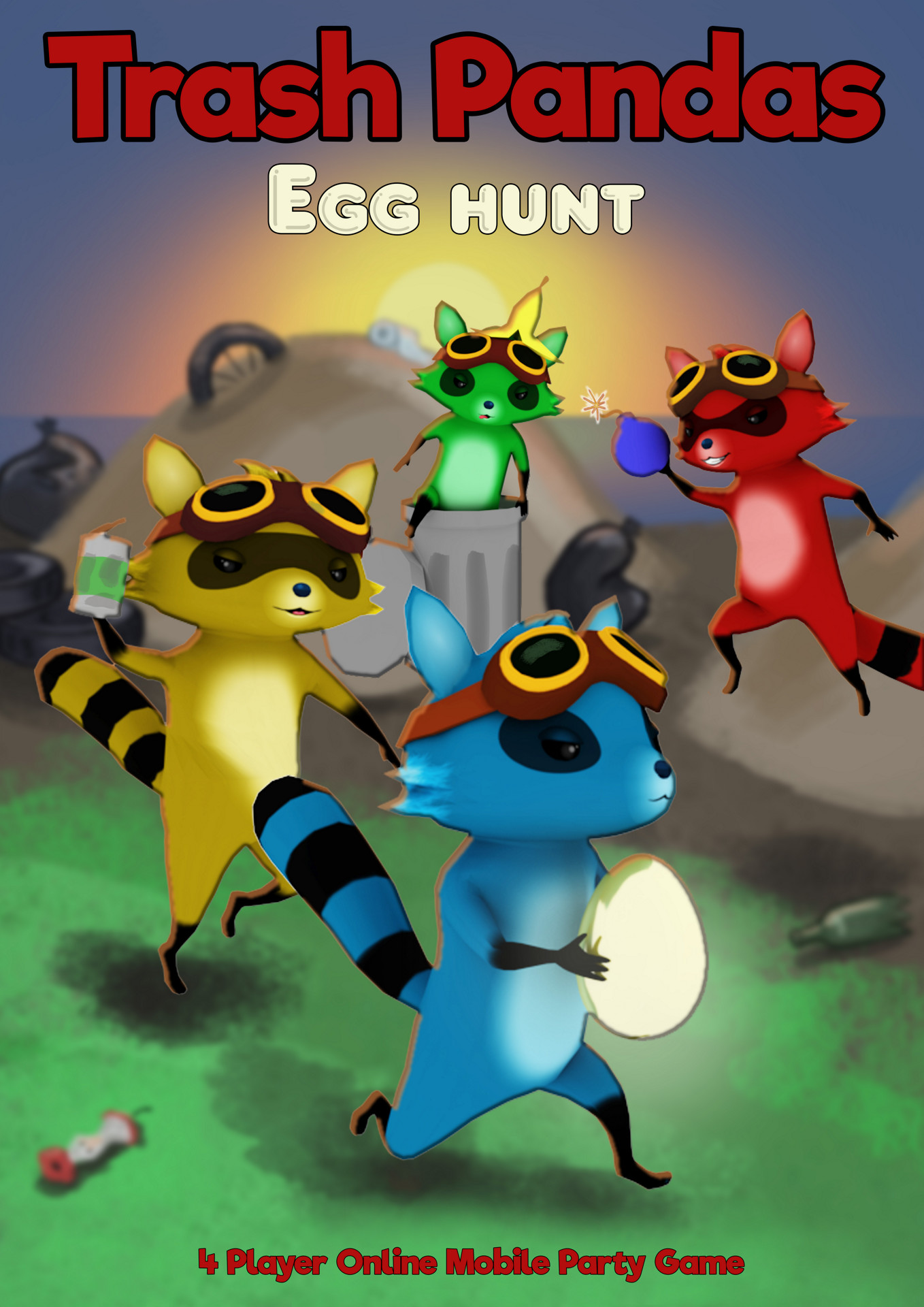 ArtStation - Trash Pandas (Mobile Game)