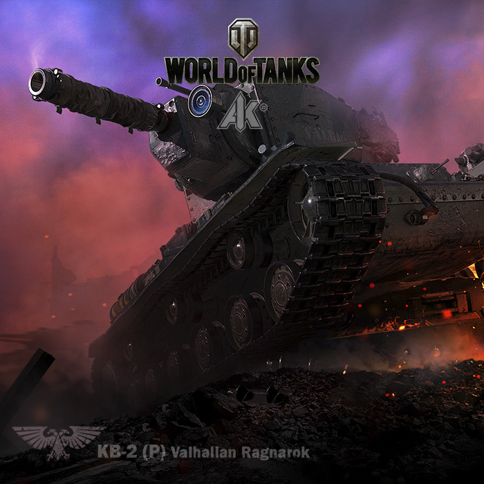 ArtStation - КВ-2 (Р) Valhallan Ragnarok