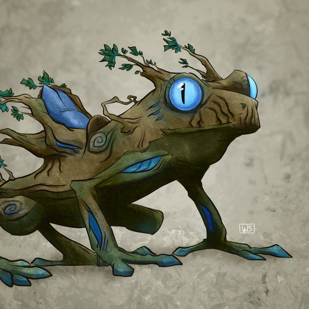 ArtStation - Sylvan Tree Frog