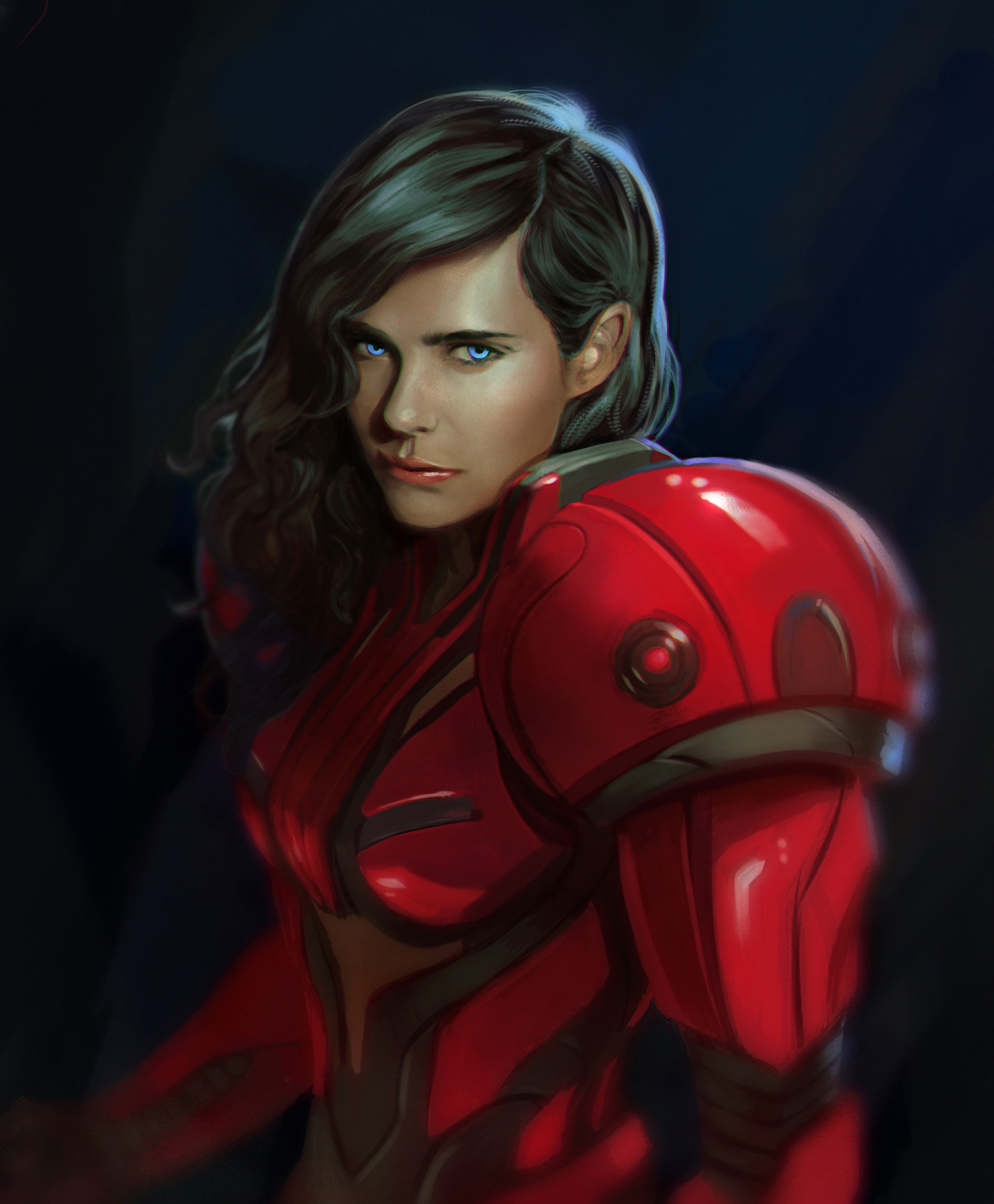 ArtStation - Looking Red to Kill