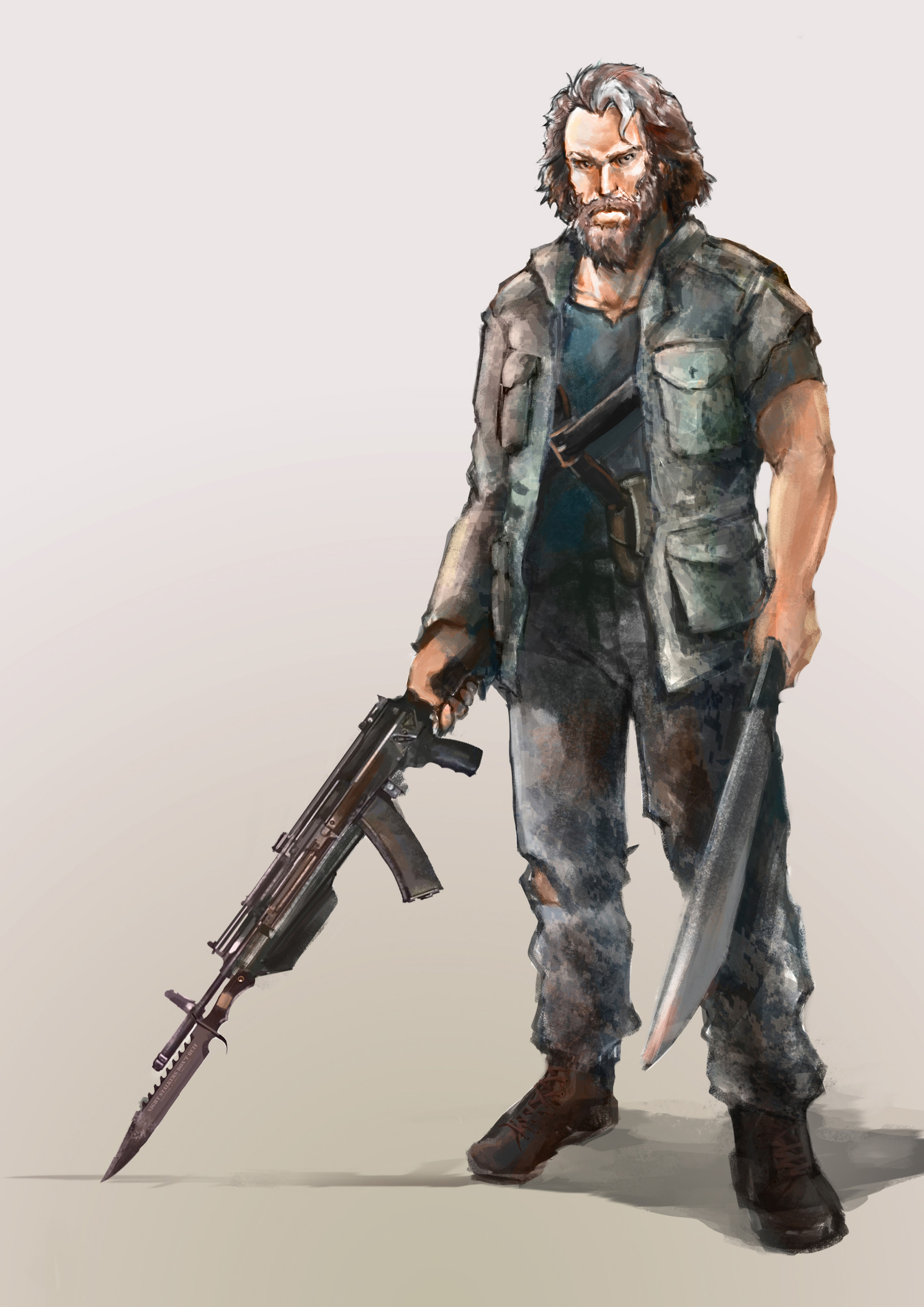 ArtStation - POST APOCALYPTICAL CHARACTER