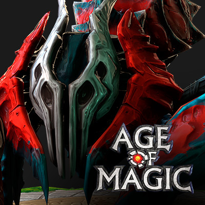 ArtStation - In-game character for Age of Magic: Rizer