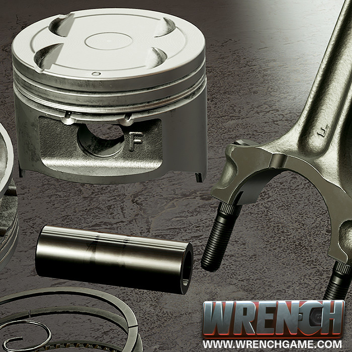 Alec Moody - Wrench: Piston and rod parts