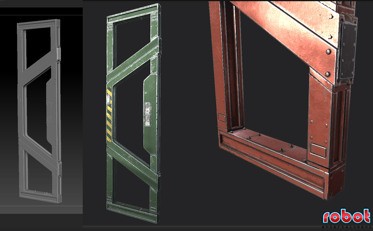 ArtStation - Support Beam Props