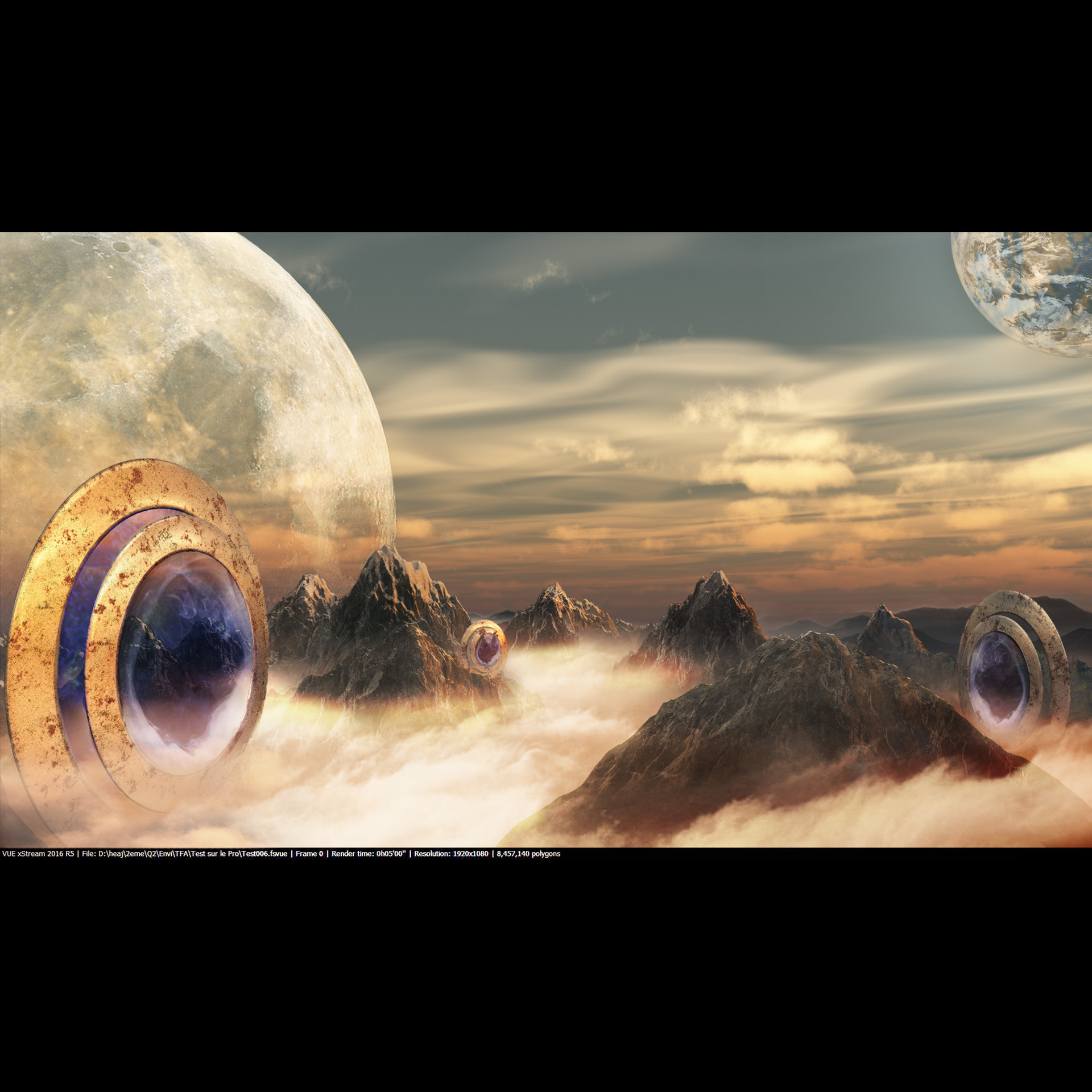 ArtStation - Landscape Space Opera